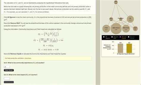 Solved The Calculation Of CI1 And TIi Can Be Illustrated By Chegg Com