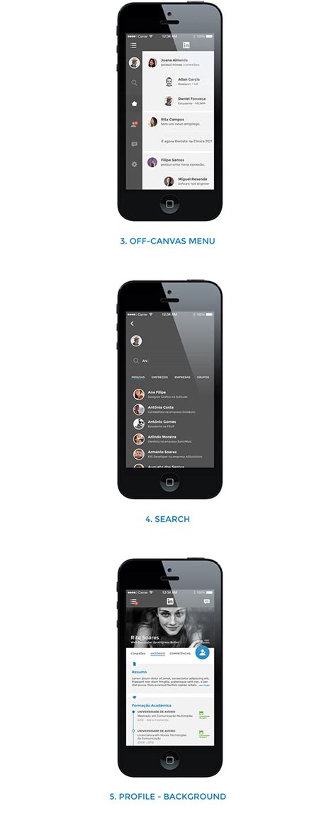 Redesign Linkedin App On Behance