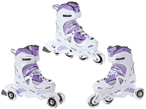 Wrotko Rolki W Screw Bella White Lila Oficjalne Archiwum Allegro