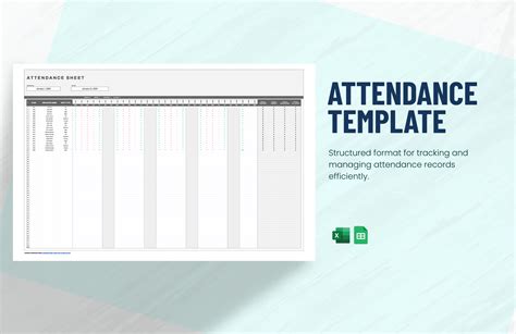 Attendance Tracking Spreadsheet Template Spreadsheet