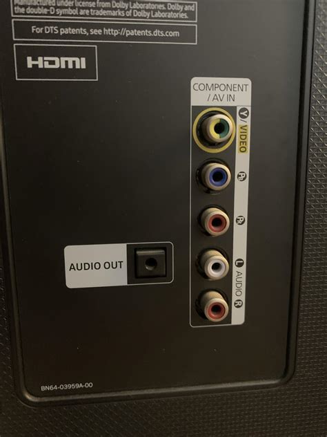 Can Anyone Tell Me What This Audio Out Port Is Im Not Finding Any