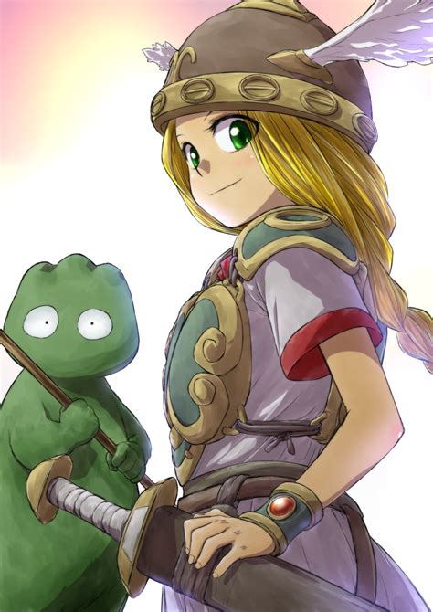 Valkyrie And Krino Sandra Valkyrie No Densetsu Drawn By Ko Akuman