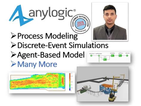 2d and 3d simulation models in anylogic upwork