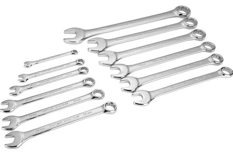 Набор комбинированных гаечных ключей Deko Dkht12 12 предметов 065