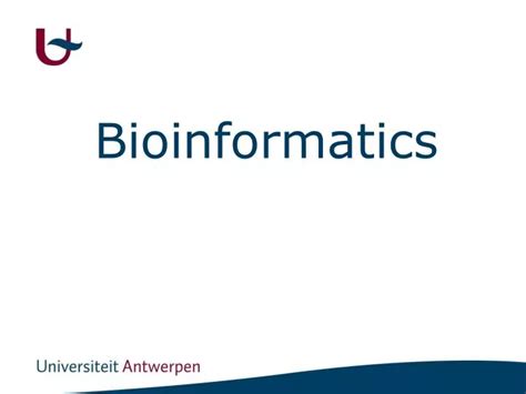 PPT Bioinformatics PowerPoint Presentation Free Download ID 1575872