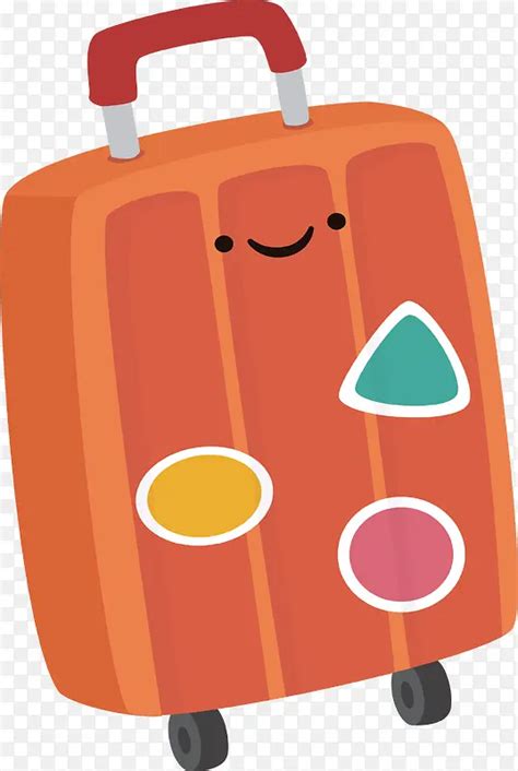可爱的卡通行李箱png图片素材下载 图片编号9777055 Png素材网