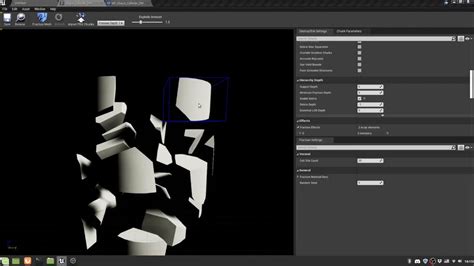 Unreal Engine Destructible Mesh Tutorial 01 Youtube