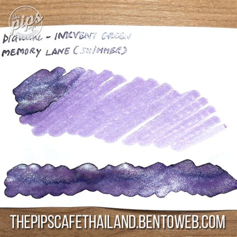Diamine Memory Lane Shimmer Inkvent Green Edition 50ml The Pips Cafe