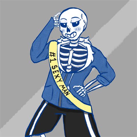 Did You Guys Hear That Sans Won The 1 Tumblr Sexy Man Award Heres Some Memey Art Lol R