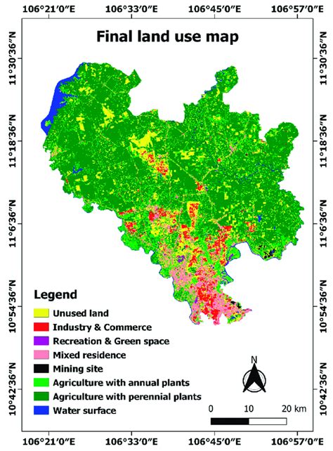 final land use map download scientific diagram