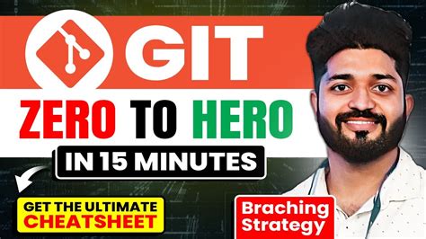 Git And Github Tutorial With Cheatsheetbranching Strategyinterview