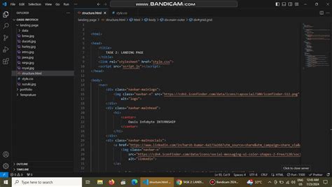 Harsh Kumar On Linkedin Oasisinfobyte Webdevelopment Internship