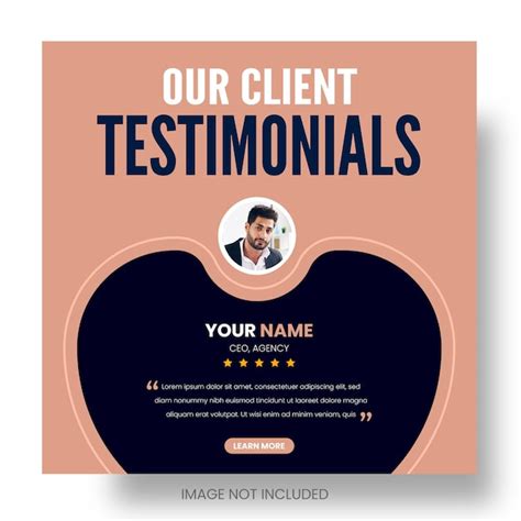 Premium Vector Customer Feedback Testimonial For Client Testimonials Social Media Post Web
