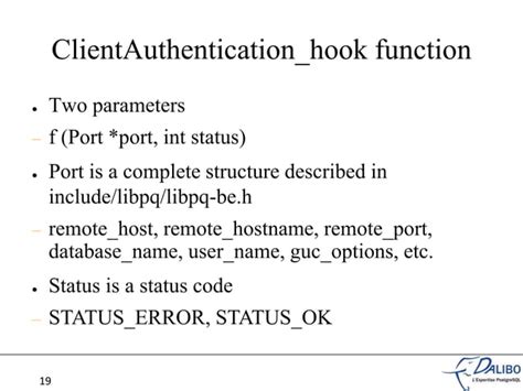 Hooks In Postgresql By Guillaume Lelarge Ppt