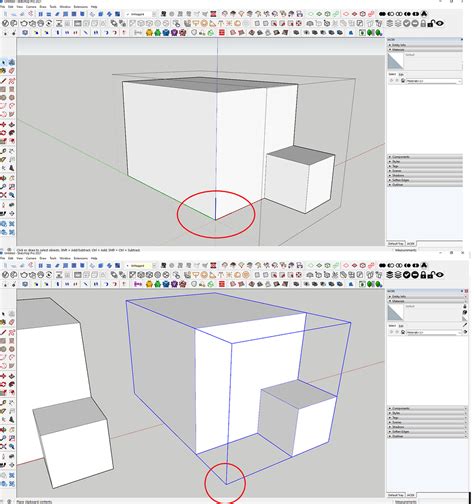 paste component by object`s axis not by it`s boundary pro sketchup
