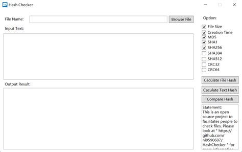 GitHub Nl HashChecker An Open Source Project That Facilitates People To Check Files By