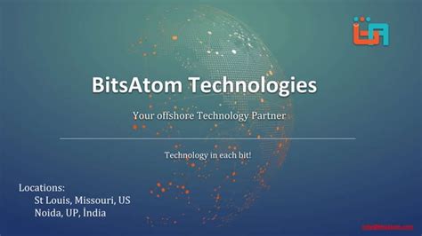 bitsatom profile technology in each bit ppt