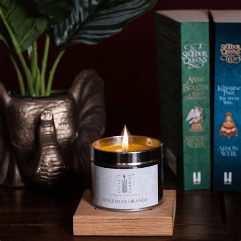 Bohemian Orange Orange Blossom And Patchouli Scented Candle