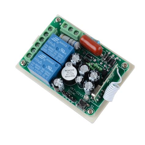 AC 220 V 2CH 10A RF Wireless Remote Switch Met Ler Vicedeal