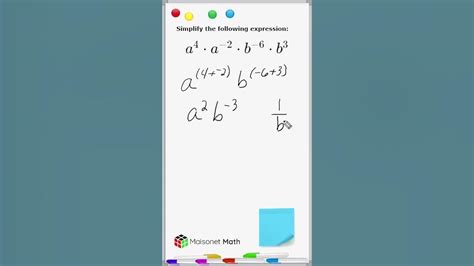 Simplify Exponential Expressions Youtube