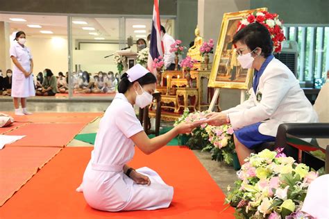 วันที่ 15 กันยายน 2565 คณะพยาบาลศาสตร์ มหาวิทยาลัยมหิดล จัด “พิธีไหว้