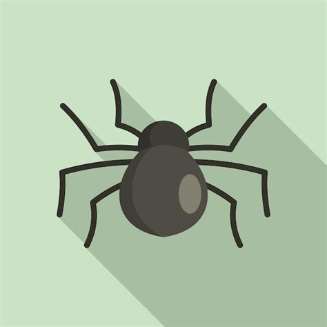 Premium Vector Female Mouse Spider Icon Flat Illustration Of Female Mouse Spider Vector Icon