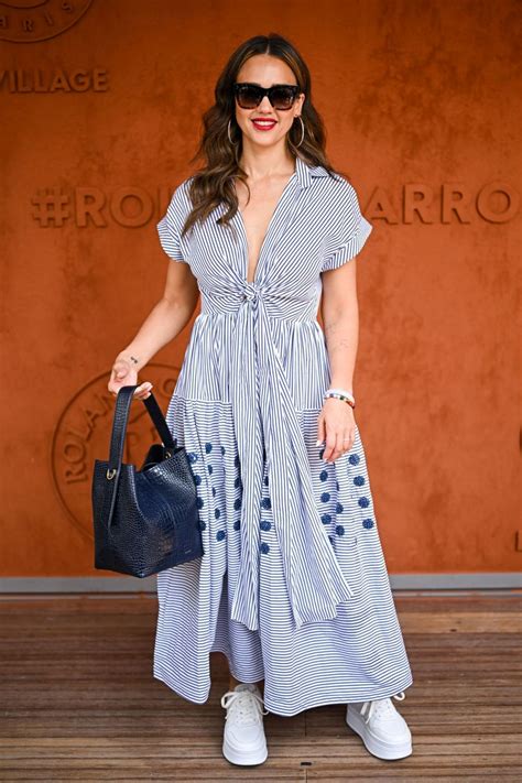 Jessica Alba At 2023 French Open At Roland Garros In Paris 06102023