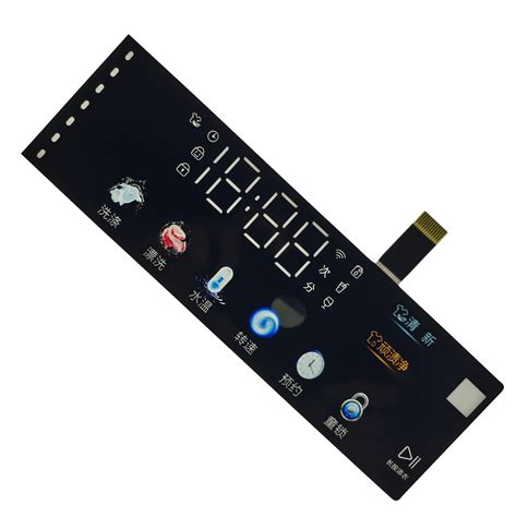 Membrane Switch Panel For Washing Machine