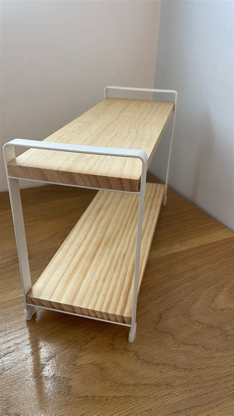 2 Tier Shelf Organizer Rack Etsy