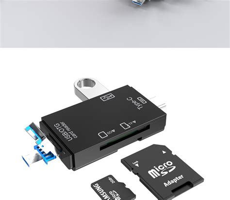 工厂私模usb3 0读卡器type C安卓手机电脑多功能otg2 0 Sd Tf U盘 阿里巴巴