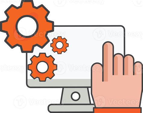 Computer Setting Icon PNG