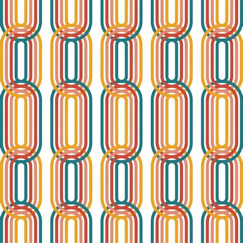 기하학적 라인 아트 프리미엄 벡터