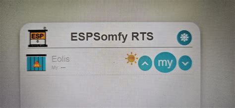 Esp Somfy Rts Integration Custom Integrations Home Assistant Community