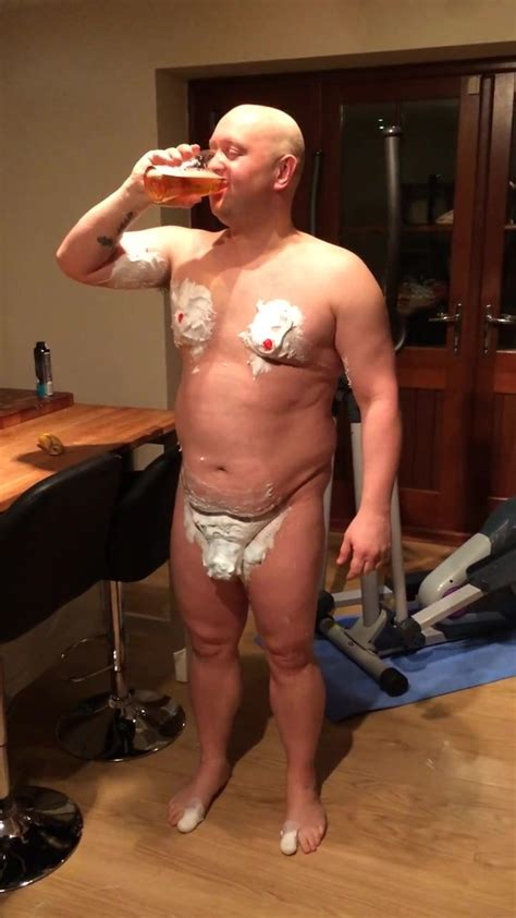 Naked With Foam ThisVid