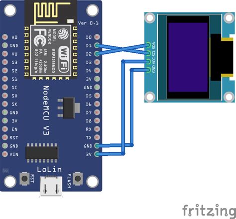 Esp32 Ssd1309 Oled C Library Mikrocontrollernet