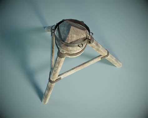 Judas Cradle Pbr Gameready 3d Model By Yuribarinov
