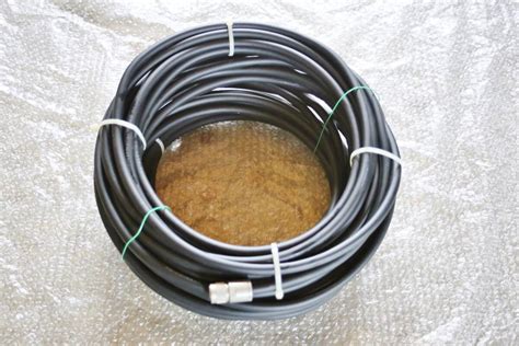 【目立った傷や汚れなし】フジクラ 同軸ケーブル 8d Fb Lite 30m 美品 8ヵ月使用 両端npコネクタ付きの落札情報詳細