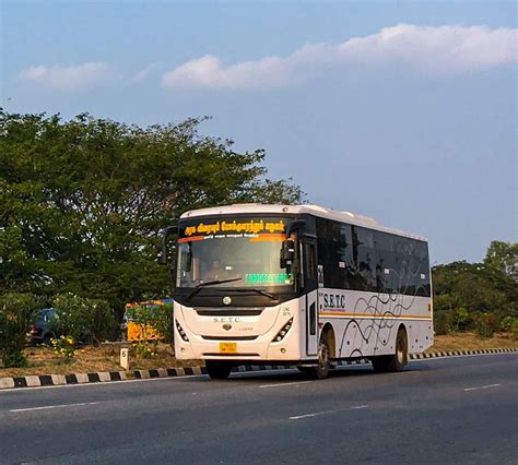 Trichy To Bangalore Setc Ac Seater Cum Sleeper Bus Service Timings My