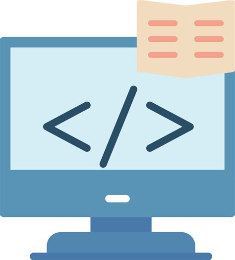 Web Development Flat Icon Vector Art At Vecteezy