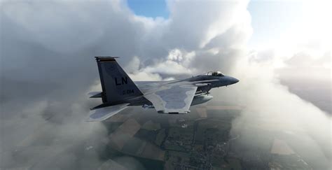Microsoft Flight Simulator Il Dlc Dedicato Al Caccia F 15e Strike Eagle Sfreccia In Foto