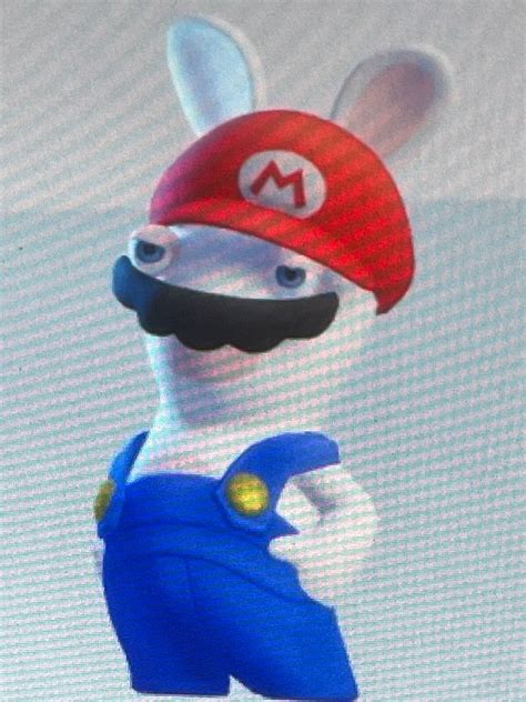 Rabbid Mario By Ohyeahcartoonsfan On Deviantart