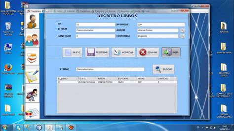 Sistema Biblioteca Hecho En Java Netbeans YouTube