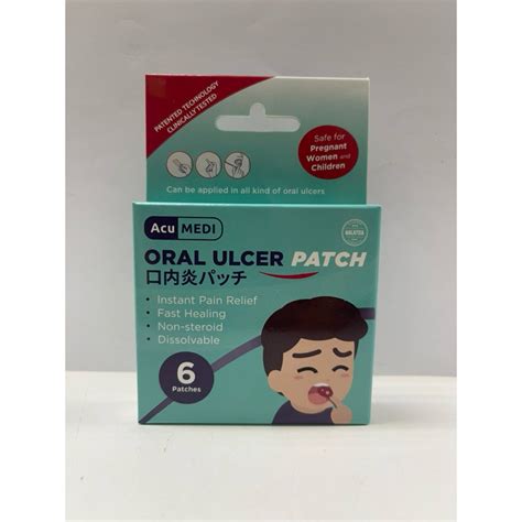 Oral Ulcer Patch 6 Patches Shopee Malaysia