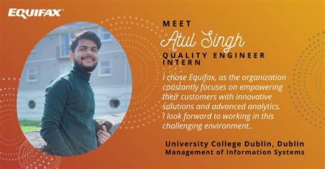 Atul Singh On Linkedin Summerinternship2021 Equifax Dublin