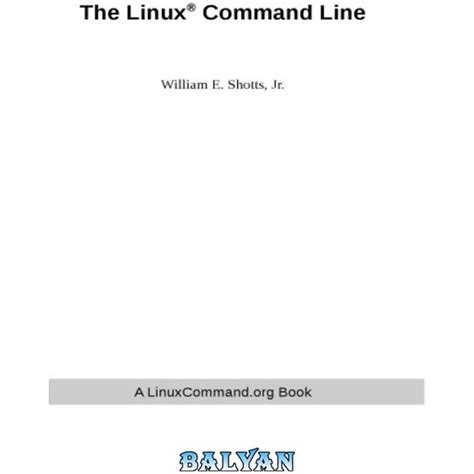 خرید و قیمت دانلود کتاب The Linux® Command Line ترب