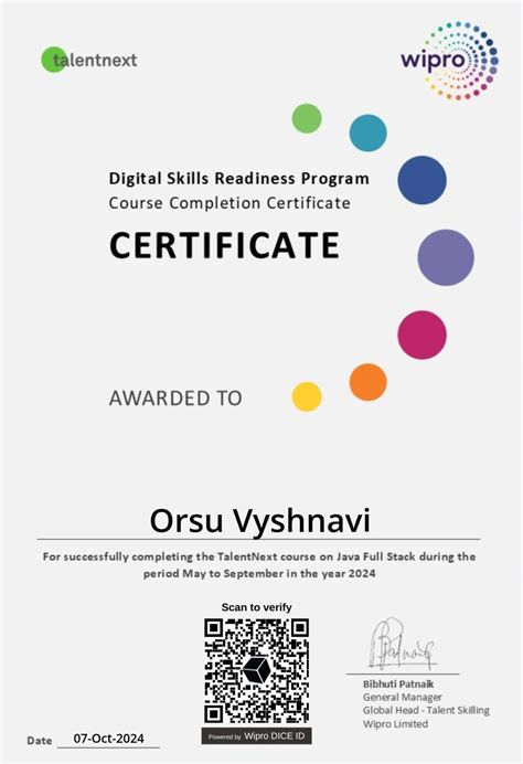 orsu vyshnavi on linkedin java fullstackdevelopment wipro talentnext coding techjourney…