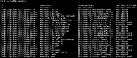 Using Azure Resource Management Rest Api In Powershell