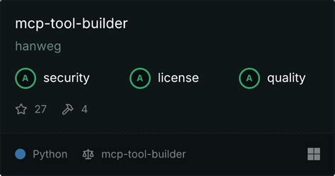 Github Hanweg Mcp Tool Builder Mcp Server That Creates Its Own Tools As Needed