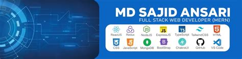 Md Sajid Ansari Full Stack Developer React Nextjs Redux Nodejs Mongodb Express