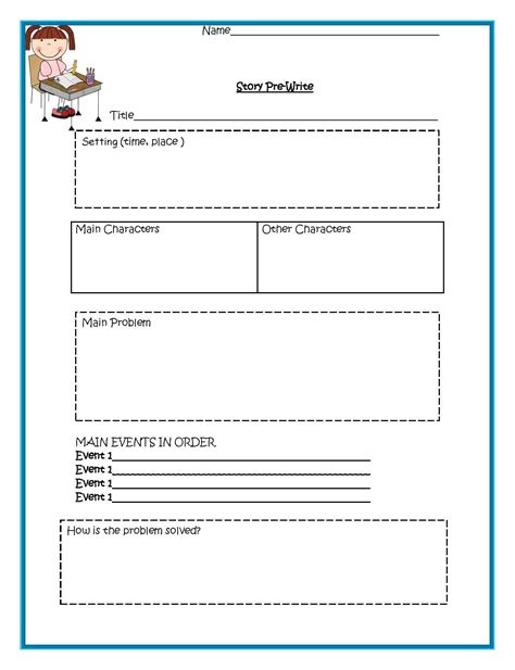 Printable Story Map For 5th Grade Elegant Story Map Template
